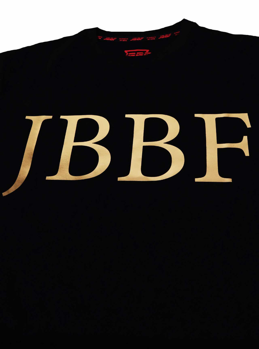 JBBF T-Shirt 黒xゴールド泊 ロゴ – JBBF store