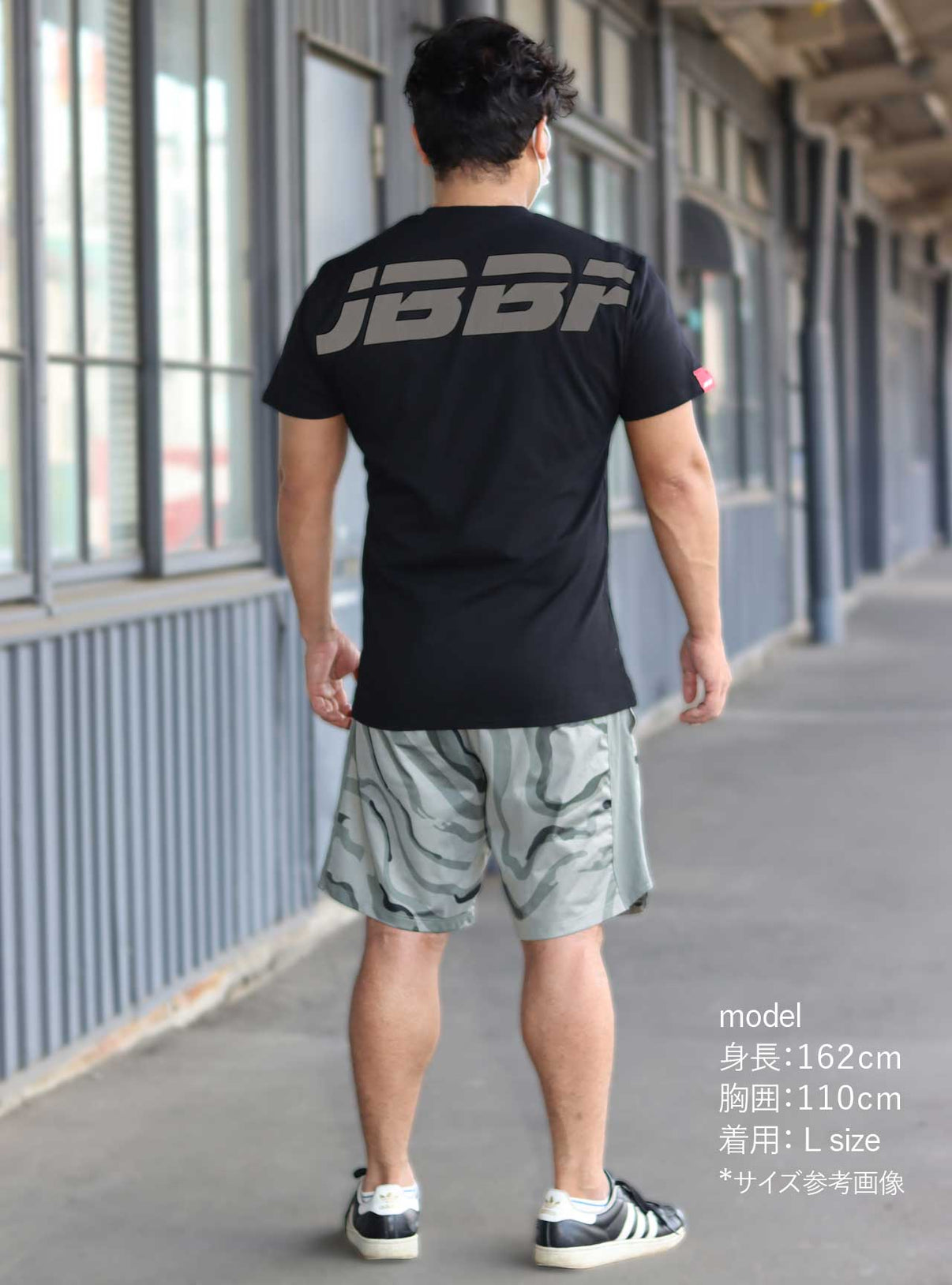 JBBF T-Shirt 黒x赤ロゴ刺繍 – JBBF Store